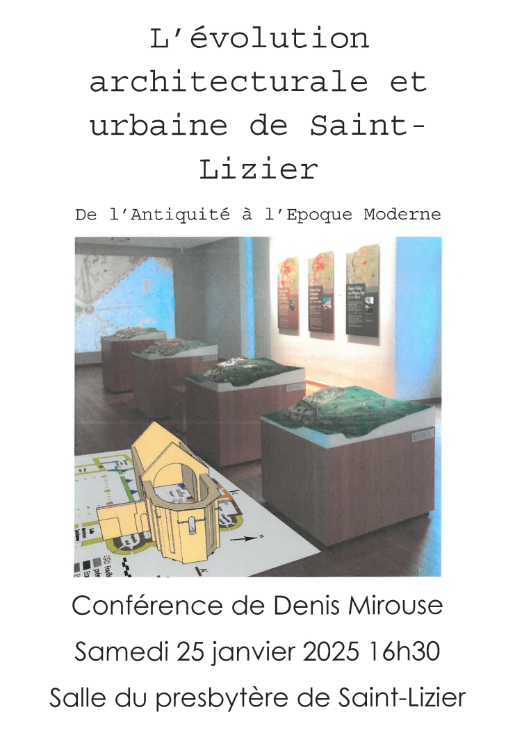 L'évolution architecturale et urbaine de Saint-Lizier - Ville de Saint ...